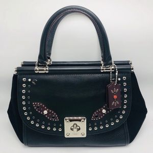 Coach | Bags | Coach Drifter Carryall With Western Rivets Leather ...